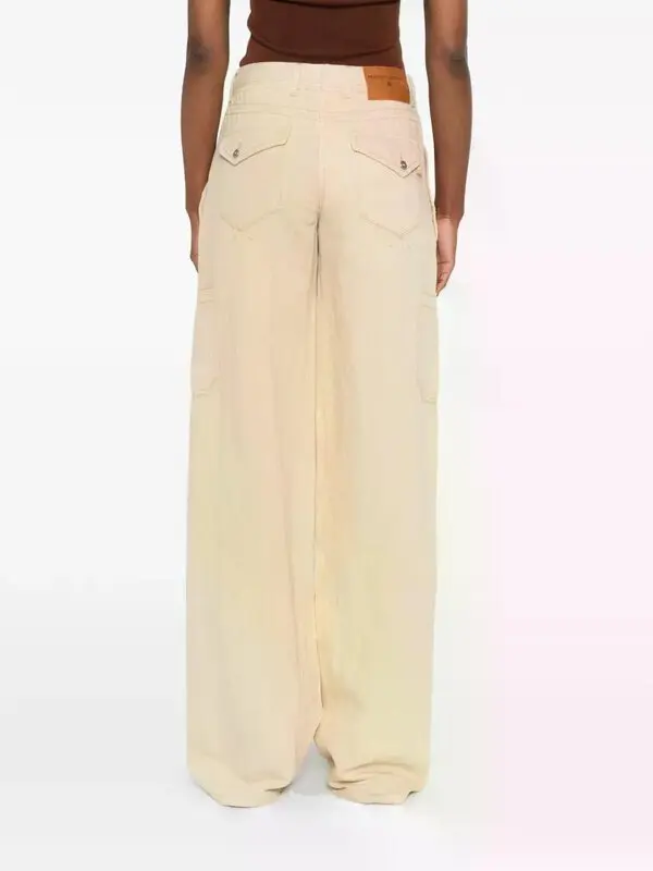 Ermanno Scervino High-waisted Button Jeans
