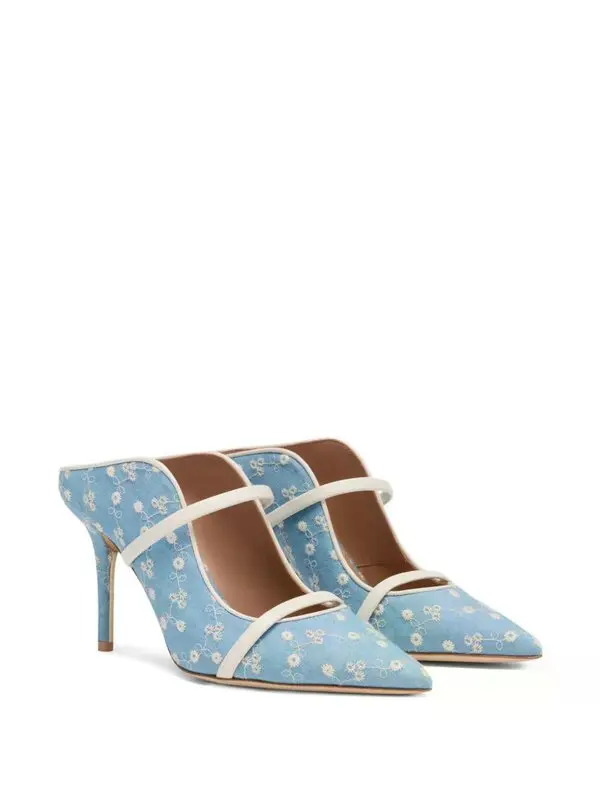 MALONE SOULIERS Maureen Floral Printed Mules