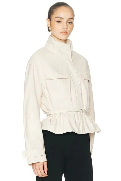 L'academie Cotton Jacket With Belt