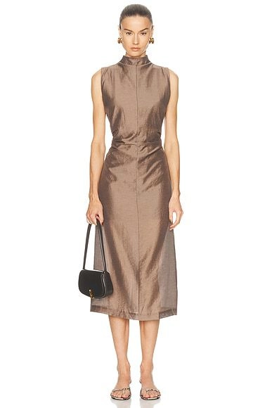 L'academie Harmi Midi Dress - Brown