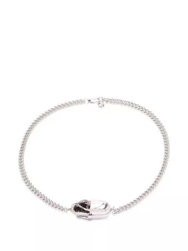 CAPSULE ELEVEN Smokey Quartz Necklace - Silver
