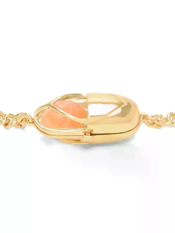 CAPSULE ELEVEN Tone Crystal Carnelian Necklace
