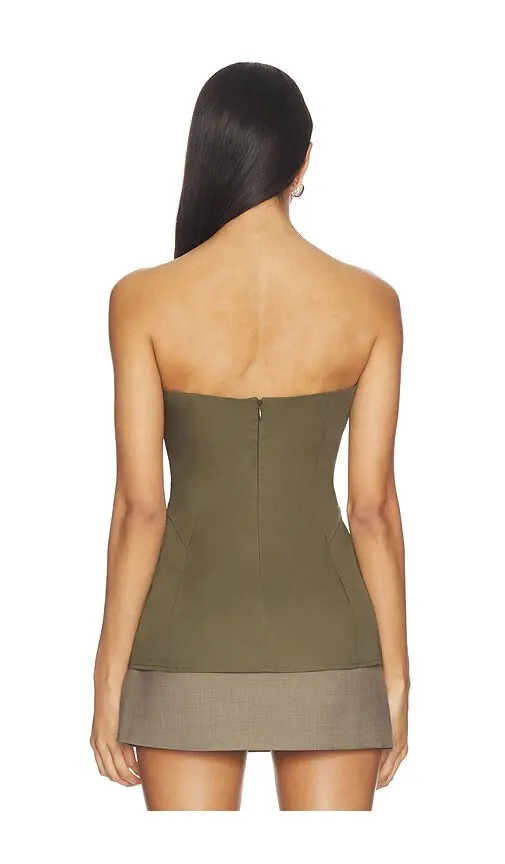 EAVES Nadia Top - Olive