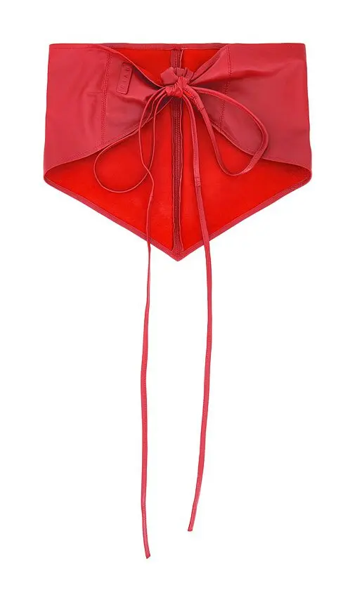 ZIAH Leather Scarf