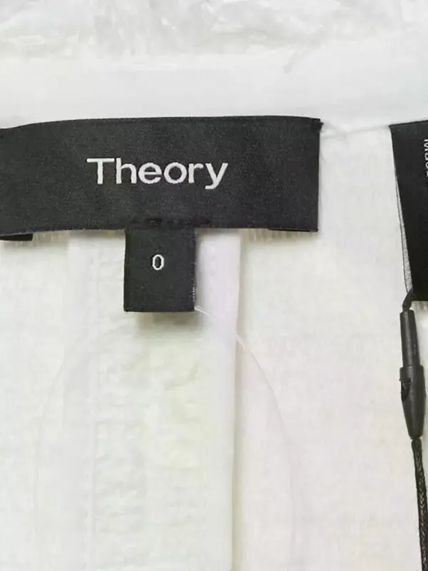 Theory Tweed Jacket With Frayed Edges