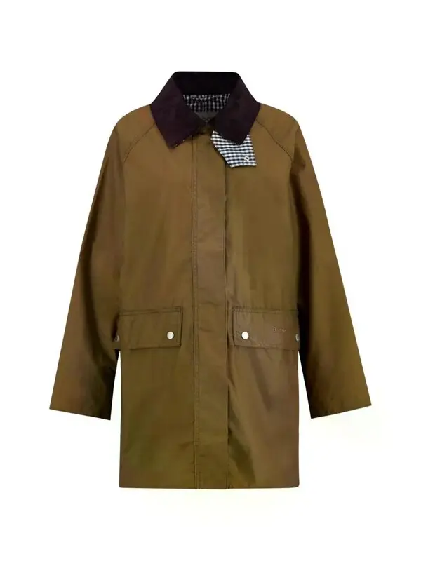 Barbour Check-detail Coat