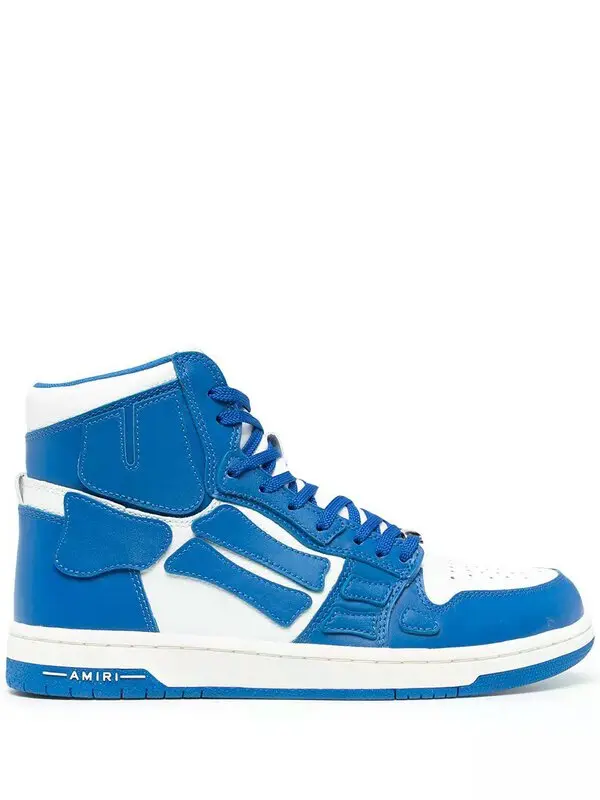 Amiri Skel-top High-top Sneakers - Blue