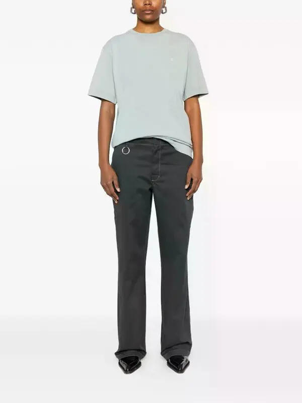 Études Studio Relaxed Fit Crewneck T-shirt With Logo Detail