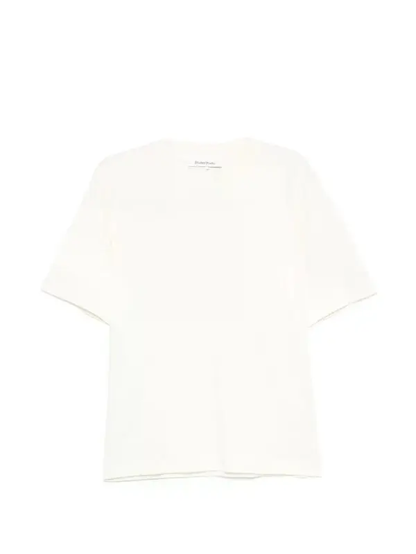 Études Studio Embossed-logo T-shirt - Neutrals