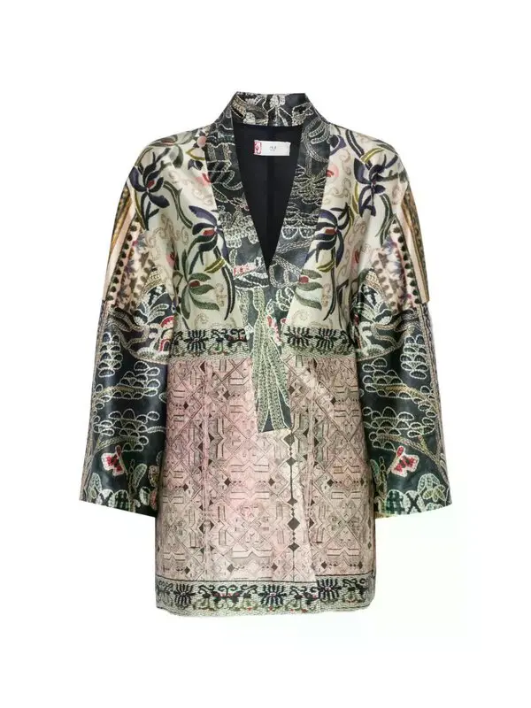 HUI MILANO Floral Print Jacket
