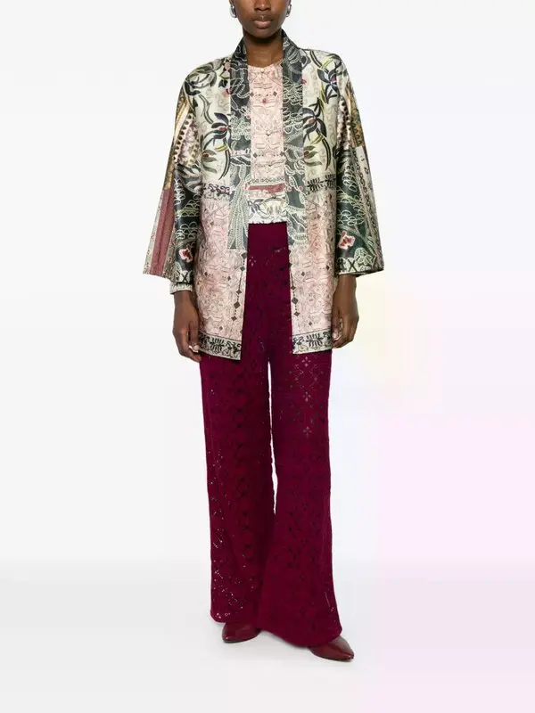 HUI MILANO Floral Print Jacket