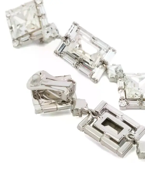 Alessandra Rich Crystal Drop Earrings