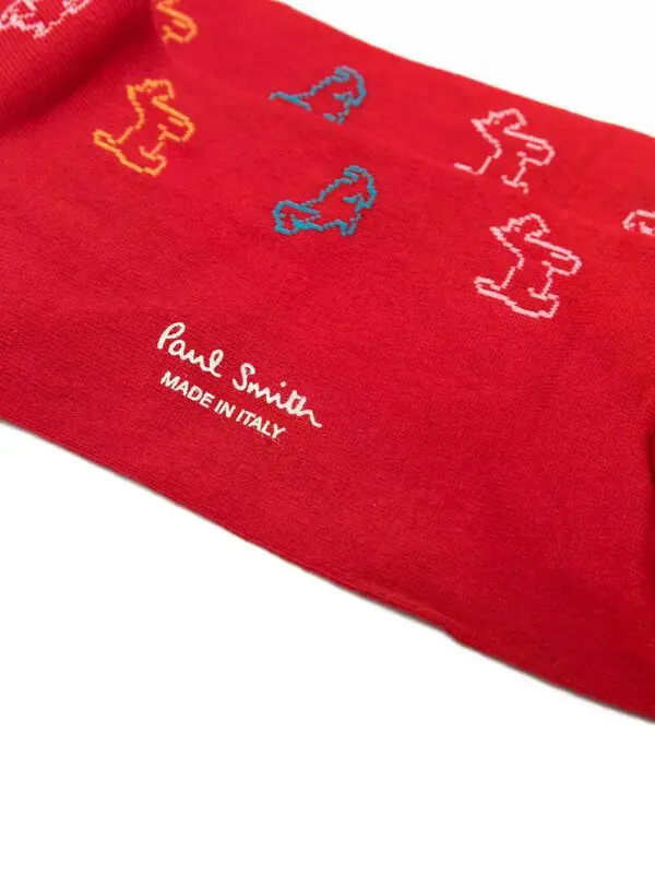 Paul Smith Dog-pattern Socks