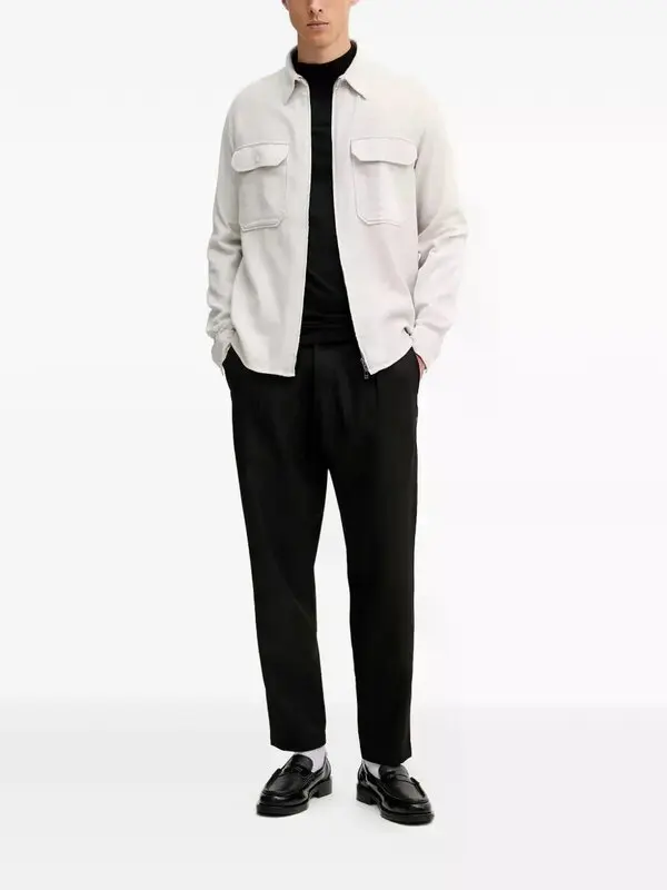 Armani Exchange Flap-pocket Zip Shirt