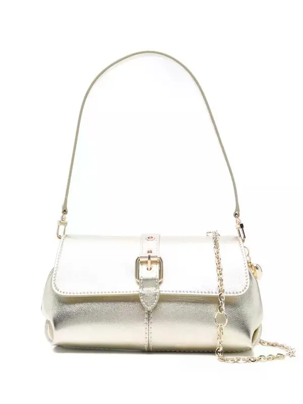 Maje Miss M Walk Buckle Detail Shoulder Bag - Gold