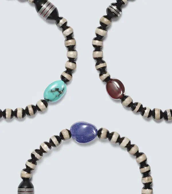 Ileana Makri Set Of Three Beaded Bracelets