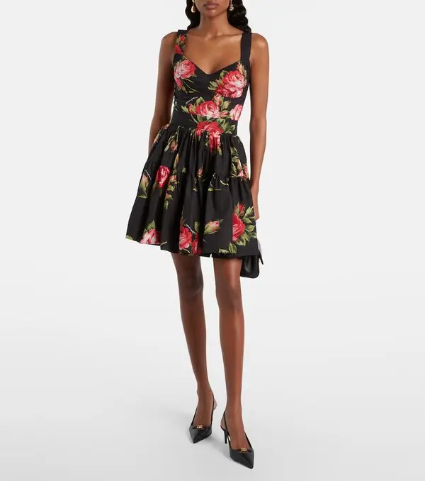 Dolce & Gabbana Floral Bustier Top