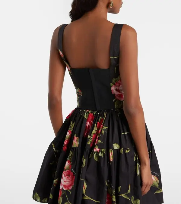 Dolce & Gabbana Floral Bustier Top