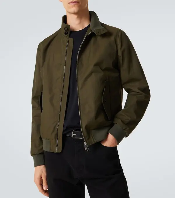 SLOWEAR Cotton-blend Blouson Jacket