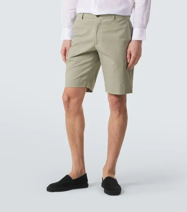 SLOWEAR Cotton-blend Bermuda Shorts
