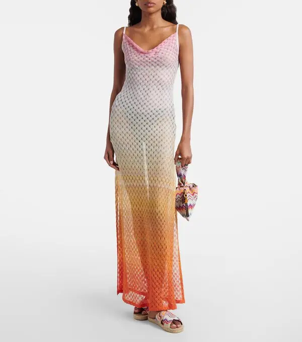 Missoni Jacquard Top-handle Bag - Multicoloured