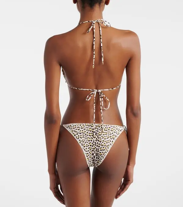 Roberto Cavalli Printed Bikini Bottoms