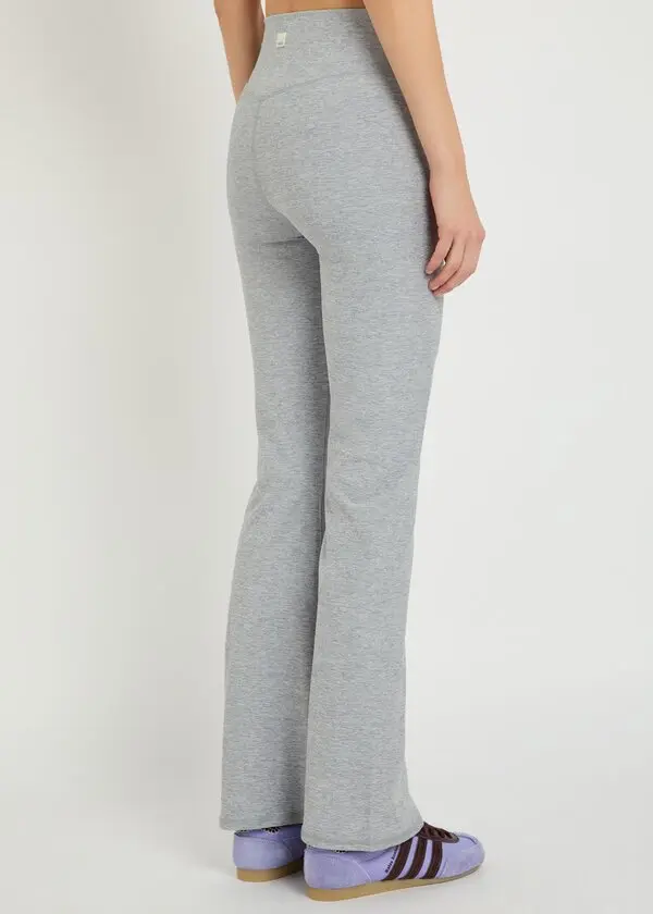 Vuori Elevation Rhythm Flare Stretch-jersey Legging - Grey