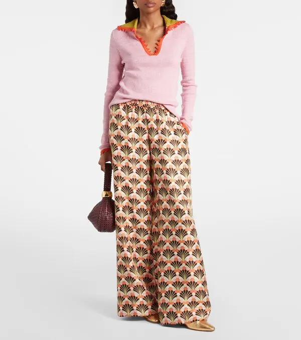La DoubleJ Cotton And Wool Blend Sweater