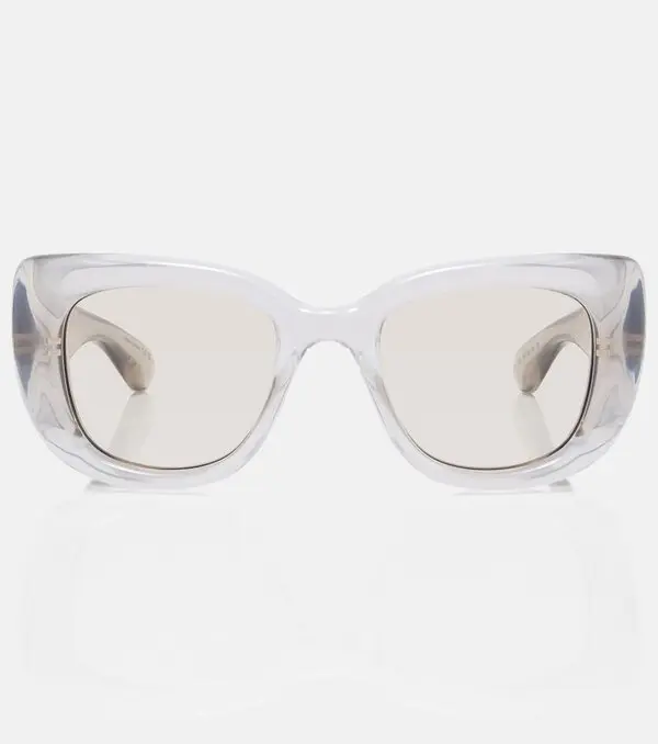 Saint Laurent Sl 903 Howl Oversized Sunglasses - Transparent