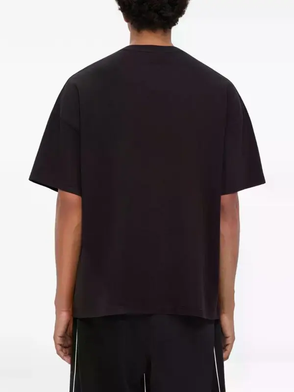 MSGM Print-detail Short-sleeved T-shirt