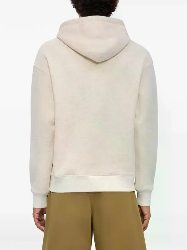 MSGM Graphic Print Drawstring Hoodie