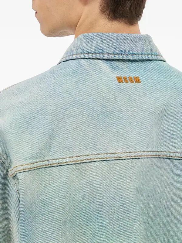 MSGM Short Sleeve Pocket Shirt