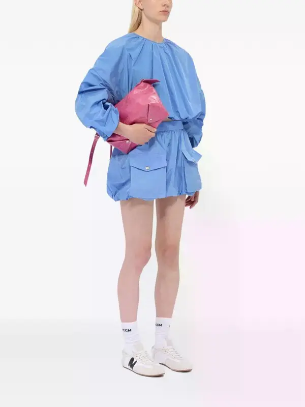 MSGM Crew-neck Blouse - Blue