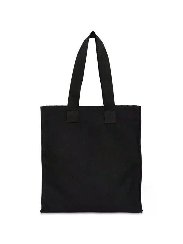 MSGM Floral Print Tote Bag - Black