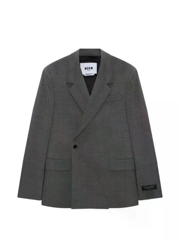 MSGM Double-breasted Blazer