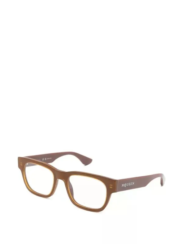 Alexander McQueen Square-frame Glasses