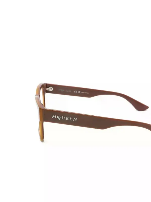 Alexander McQueen Square-frame Glasses