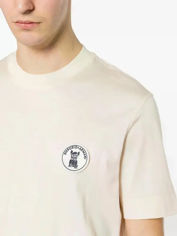 Emporio Armani Logo-patch T-shirt