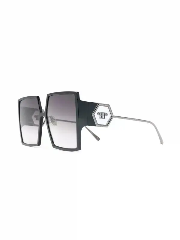 Philipp Plein Square Frame Sunglasses