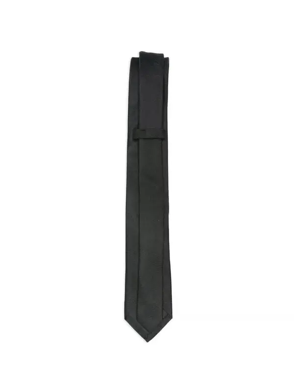Karl Lagerfeld Logo Detail Neck Tie - Black