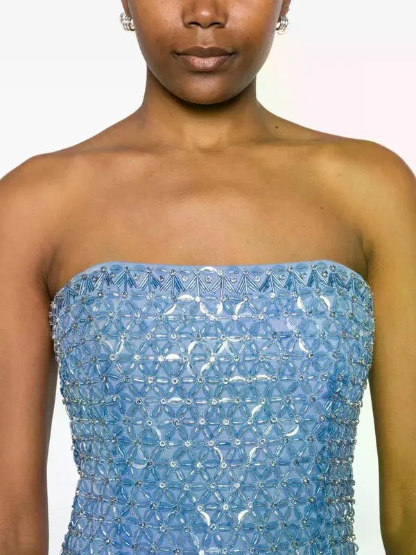 Simkhai Vanessa Embellished Midi Dress