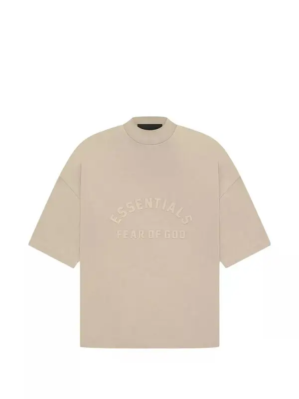 Fear Of God Embossed Short-sleeve T-shirt - Neutrals