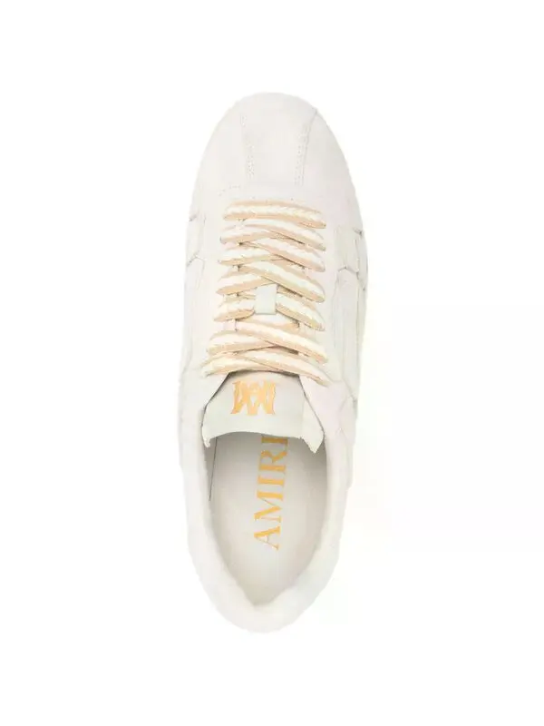 Amiri Suede 'skeltop' Espadrille Sneakers - Neutrals