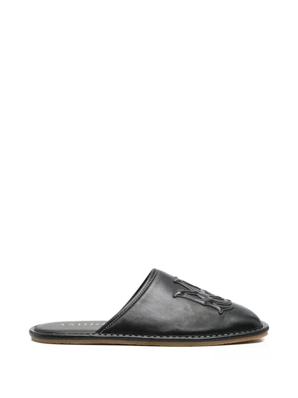 Amiri Leather Slippers