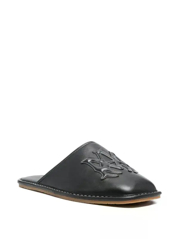 Amiri Leather Slippers