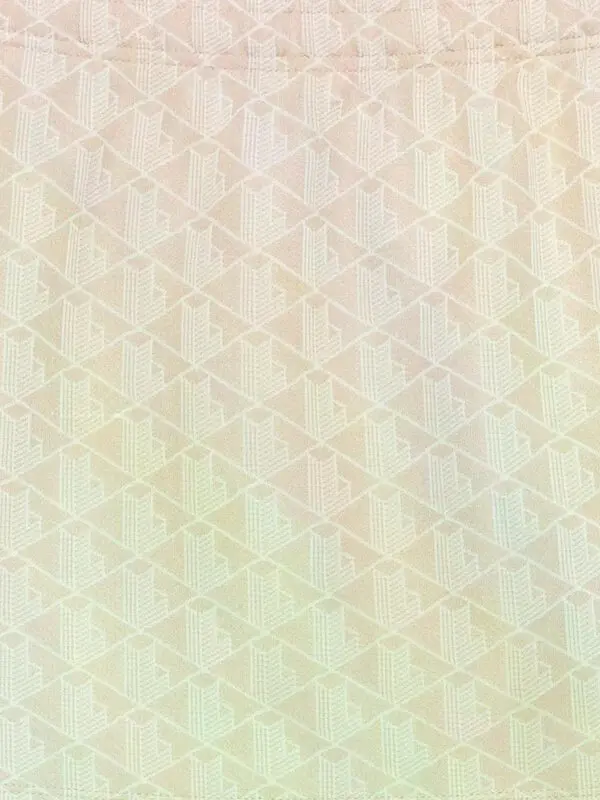 Lacoste Geometric Pattern Mini Skirt