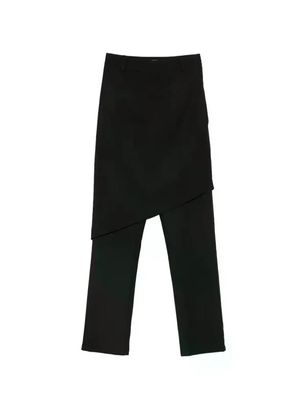 PNK Asymmetric Detail Trousers
