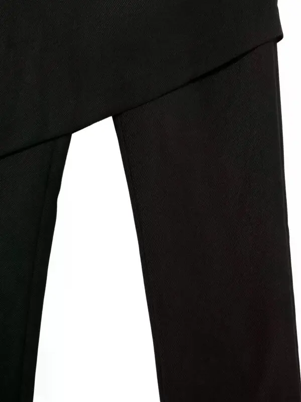 PNK Asymmetric Detail Trousers
