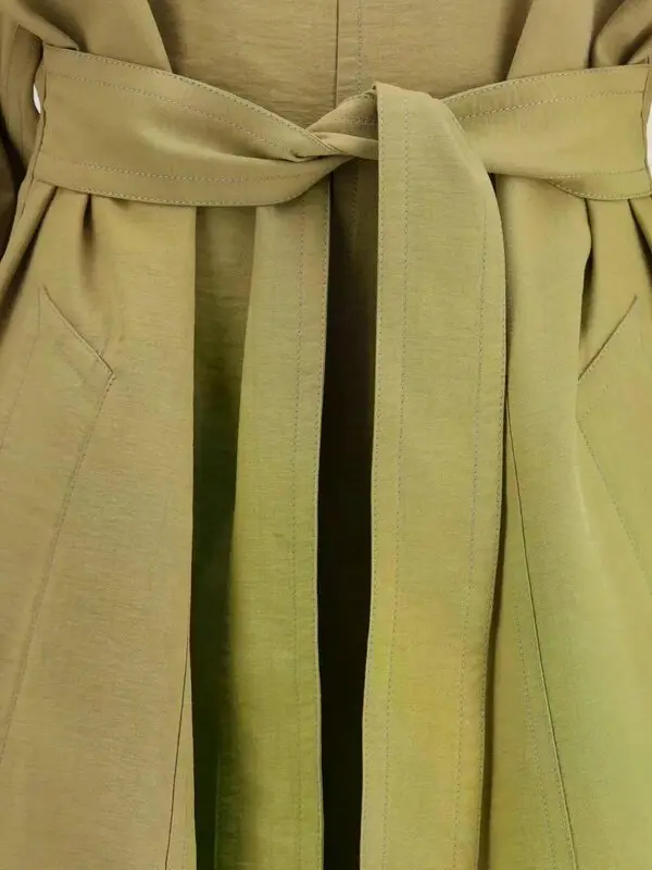 PETAR PETROV Belted Trench Coat Dress