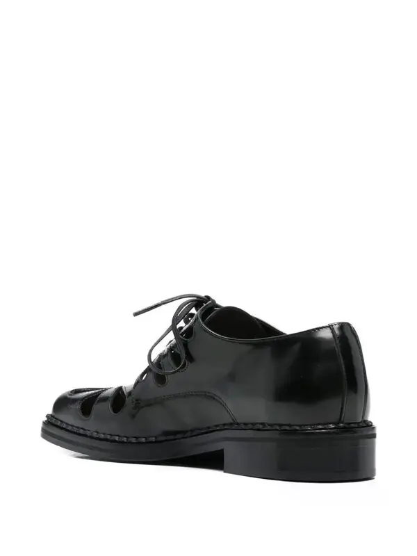 Simone Rocha Leather Daisy Derby Shoes